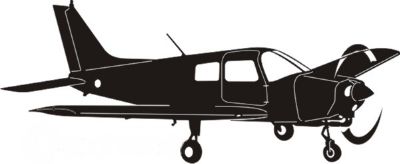Aufkleber Piper PA 28